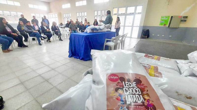 Comenzó una nueva entrega de alimentos Nutrifor para establecimientos ...